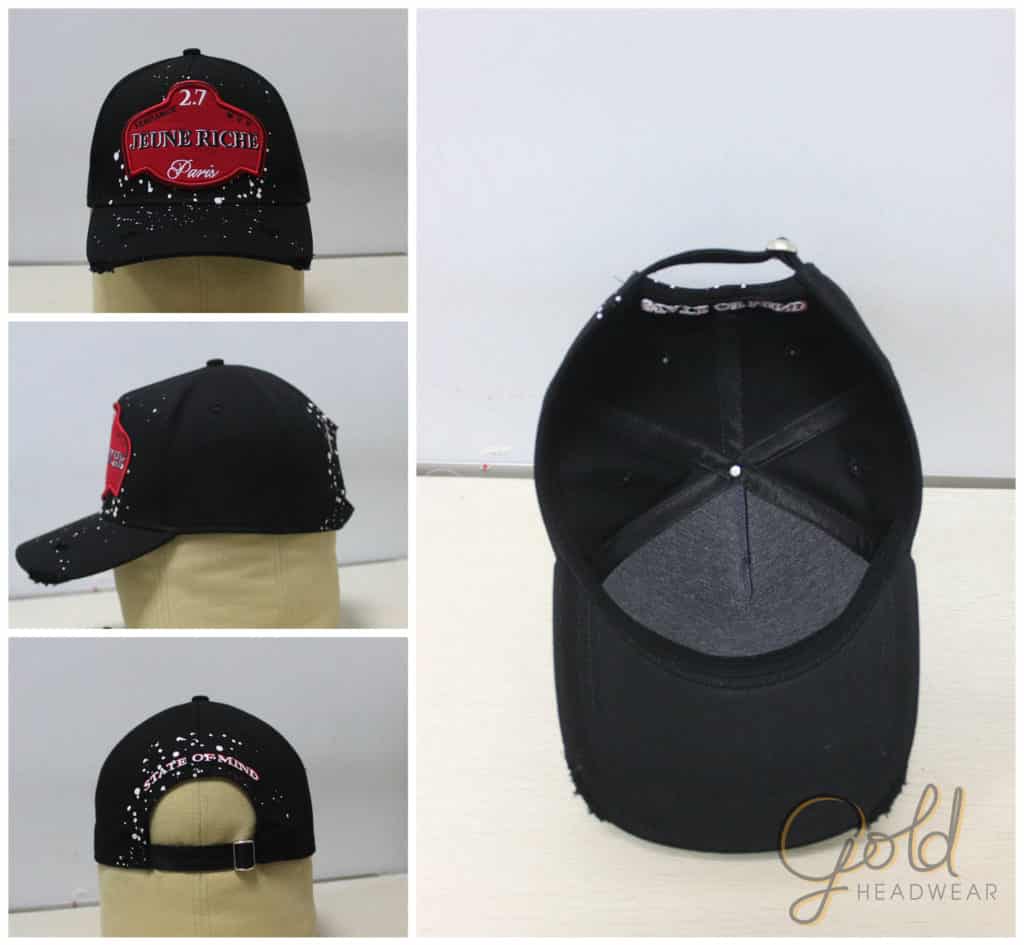 Custom 5 Panel Baseball Cap, Headwear Manufacturer | Gold Headwear